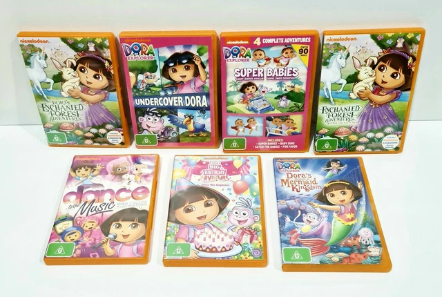 DORA THE EXPLORER 7 DVD Bundle Nickelodeon FREE POST Region 4 Bulk Lot ...