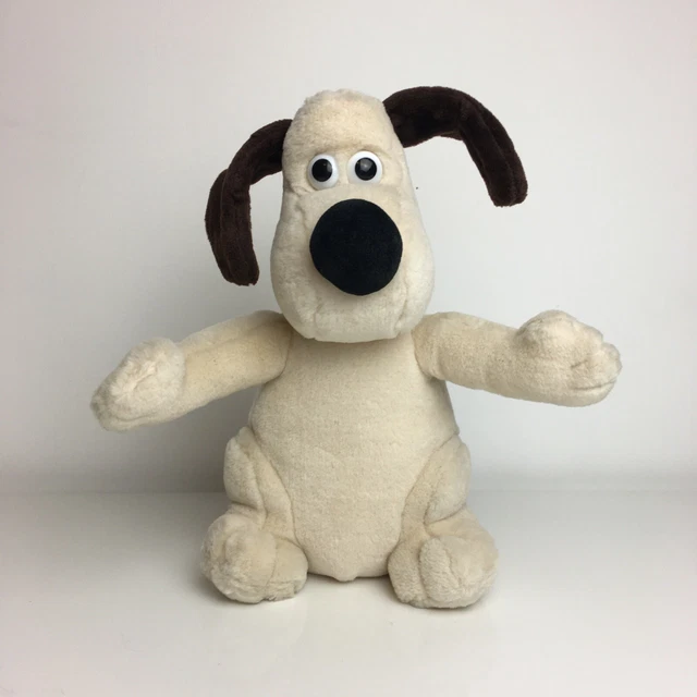 VINTAGE GROMIT WALLACE & Gromit Teddy Plush 1989 Aardman Dog ...