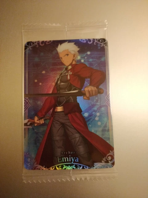 FATE GRAND ORDER Wafer Card Archer Emiya SP 07 $6.99 - PicClick CA