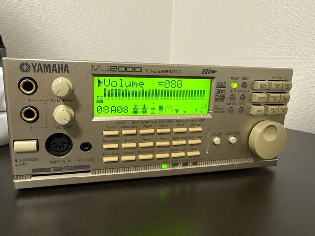 YAMAHA MU2000 TONE GENERATOR Soundmodul funktionstüchtig gebraucht EUR ...