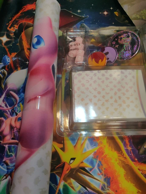 POKÉMON 151 ULTRA Premium Collection UPC Play Mat Mew NEW Coin Dice ...