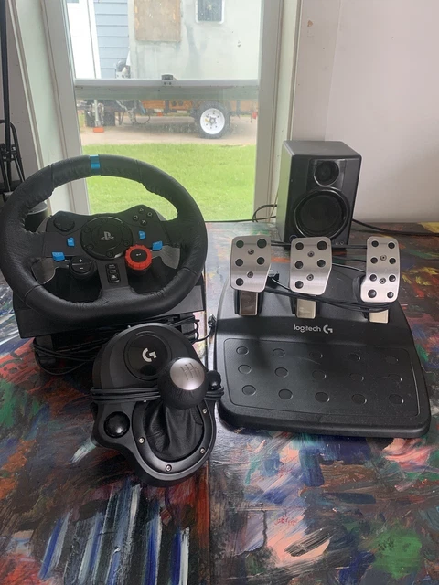 LOGITECH G29 (941000112) Driving Force Racing Wheel and Floor Pedals w ...