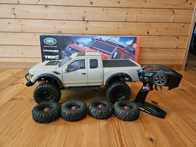 TRX4 RAPTOR HARD Body With Brass Portal Axle £801.53 - PicClick UK