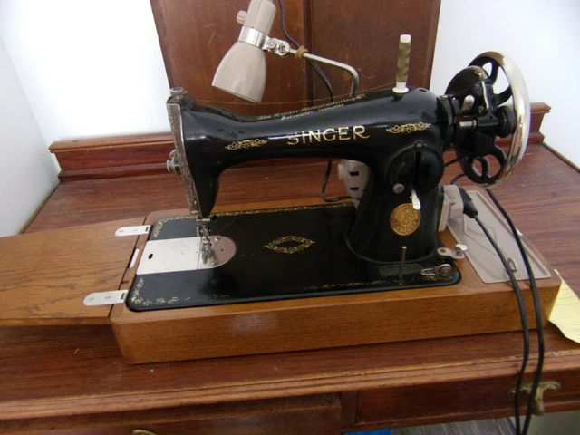 ANCIENNE MACHINE A COUDRE SINGER 15 K 88 - N°SA155731 (années 1930) (MR ...