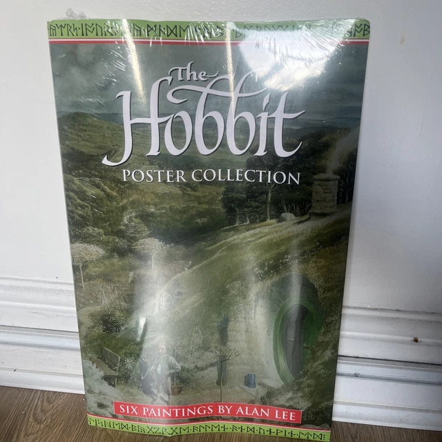 THE HOBBIT POSTER Collection by Alan Lee (Paperback, 2015) See Pics ...