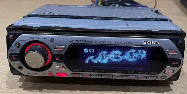 SONY CAR CD Player Drive.shx Cds-gt500 Tested Working With Wires £22.88 ...