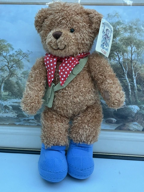 GUND RAMBLING TED Rare Teddy Bear Soft Toy - BNWT - 2000 M. Woodward £ ...