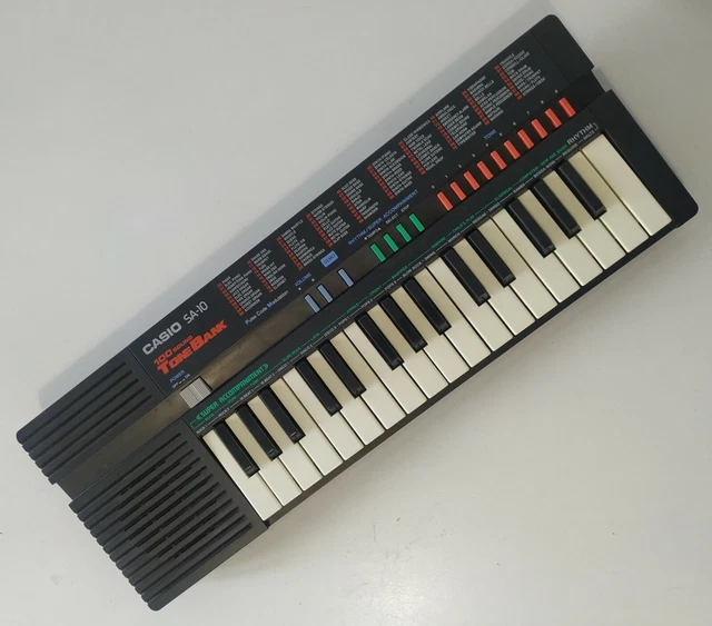 CASIO SA-10 ELECTRONIC keyboard vintage/ teclado £22.15 - PicClick UK