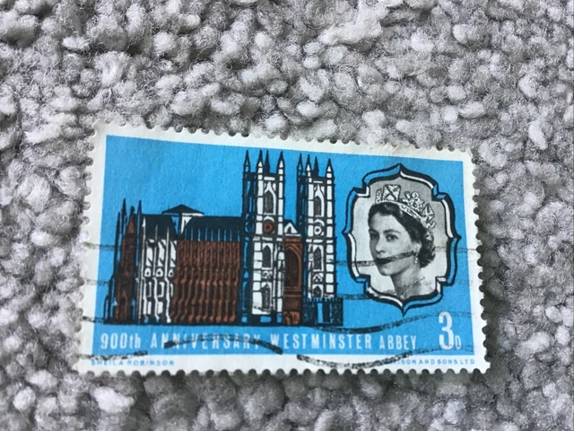 900TH ANNIVERSARY WESTMINSTER Abbey 3d Stamp 1966 (set 5 ) £5.88 ...