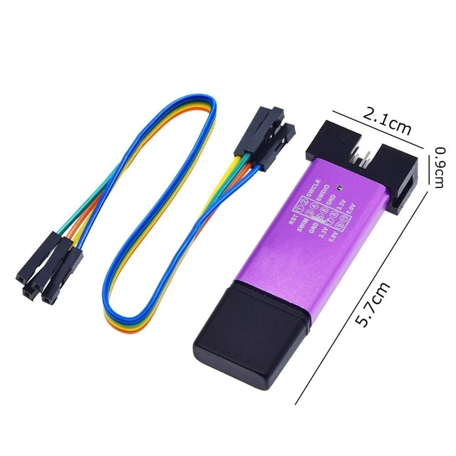 Stm32 Simulator Debugger Stlink Downloader Line Burner St Link V2 Programmer 1322 Picclick Ca 