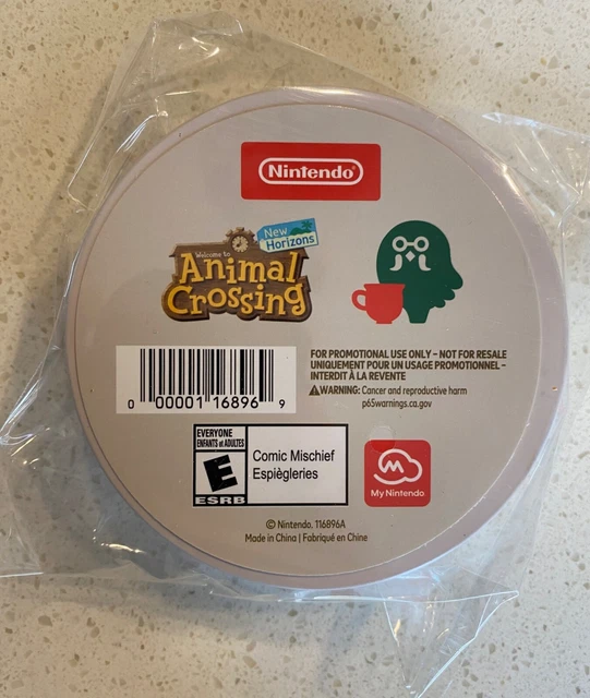 ANIMAL CROSSING: NEW Horizons - The Roost 3-Pack Coasters with Tin My ...