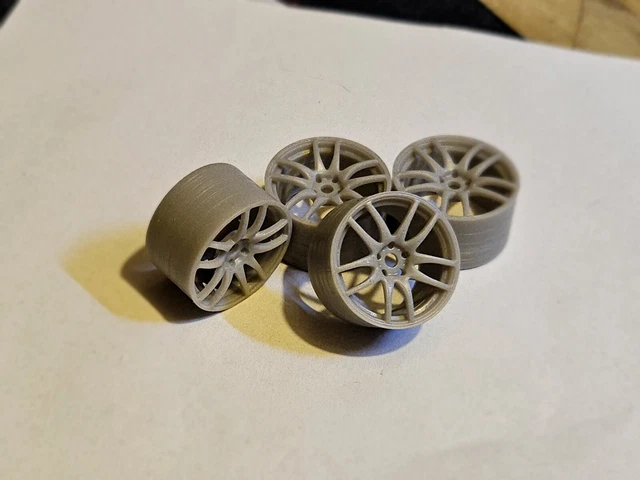 1/24 SCALE ROTA Torque 3d Printed wheels £7.00 - PicClick UK