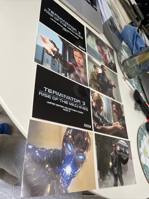 TERMINATOR T3 LIMITED Edition Card Pack 1 & 2 in original pack £4.00 ...