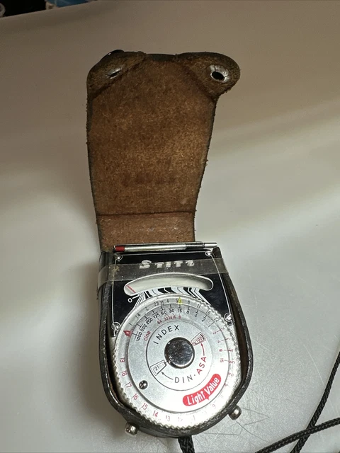 VINTAGE STITZ EXPOSURE Light Meter In Original Case Tested and Working ...