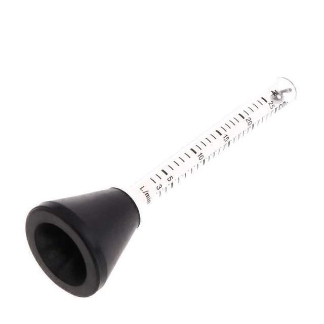 ARGON CO2 GAS Flow Meter Peashooter Skala Tester Maß für Mig Tig ...