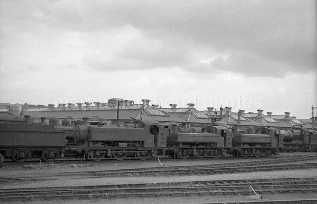 SWINDON WORKS YARD 0-6-0PT Line Up 3.8.59 Railway Negative RN288 £4.99 ...