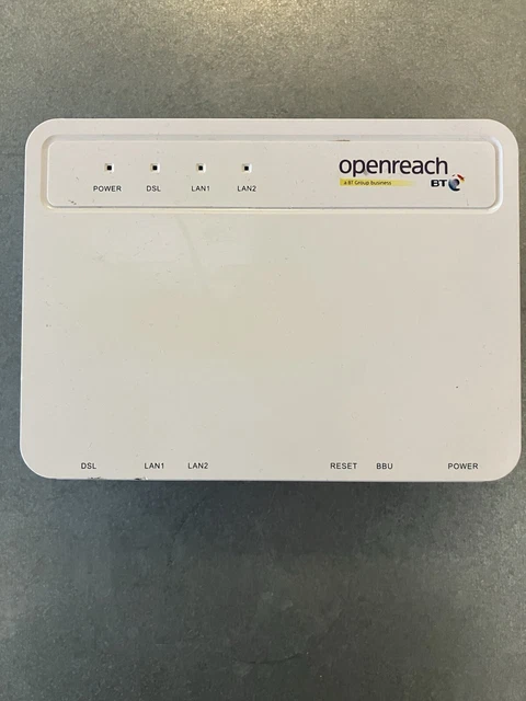 BT OPENREACH HUAWEI HG612 3B VDSL/FTTC Fibre Modem "UNLOCKED" £23.00 ...
