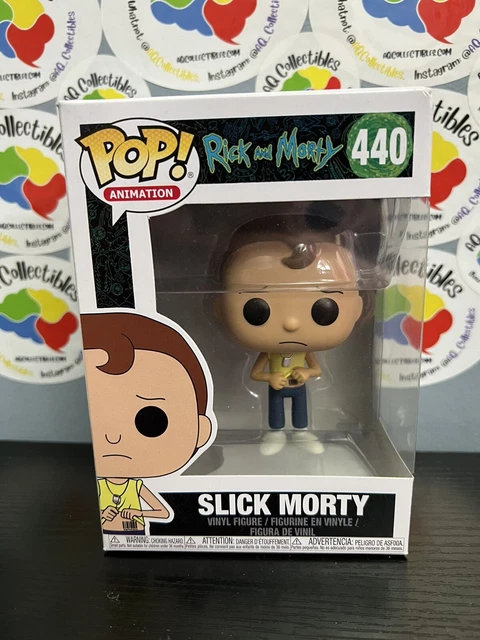 FUNKO POP ANIMATION Rick and Morty Slick Morty #440 Vinyl Figure New ...