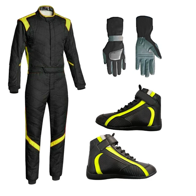 GO KART RACING Suit CIK FIA Level2 Approved With Matching Boots And ...