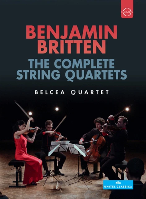 BELCEA QUARTET: BENJAMIN Britten - The Complete String Quartets (DVD) £14.57 - PicClick UK