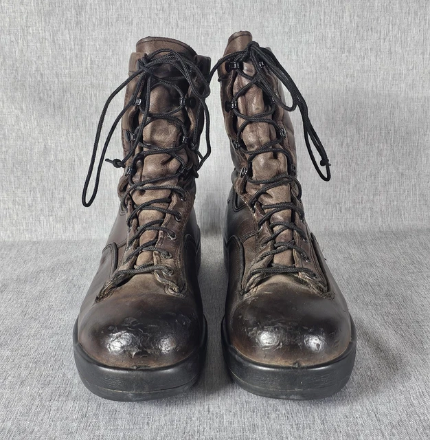 BELLEVILLE 330 ST Boots Steel Toe Brown Leather Flight Combat Tactical ...