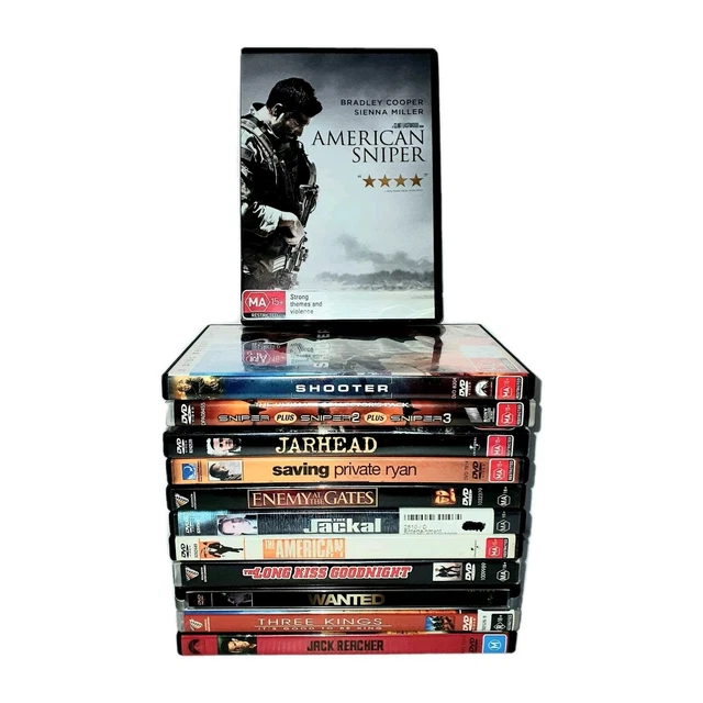 SNIPER 12 X DVD Bundle, War, Military Marksman, Sharpshooter Films ...