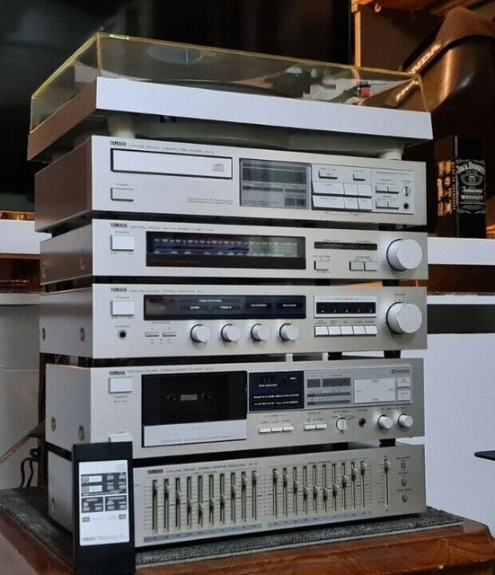 VINTAGE YAMAHA COMPONENT Hifi Stereo System/Made In Japan/Cd/Tape ...