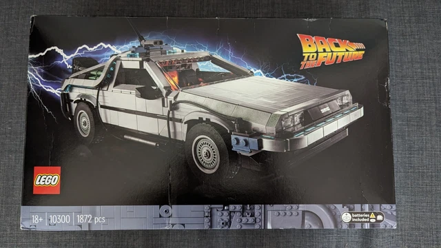 LEGO ICONS: BACK to the Future Time Machine (10300) New Unopened ...