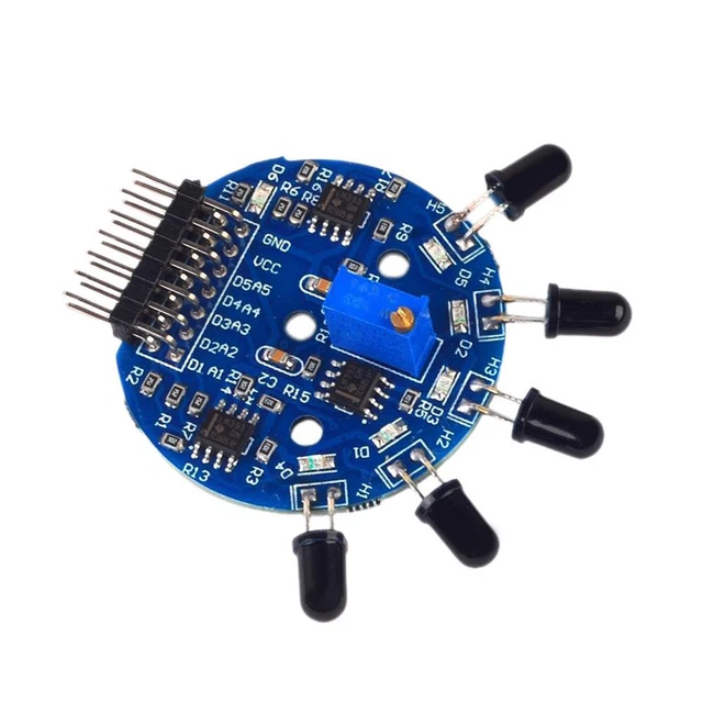 5 Way Flame Sensor Module 33v 9v Flame Detection Module For Arduino 8923