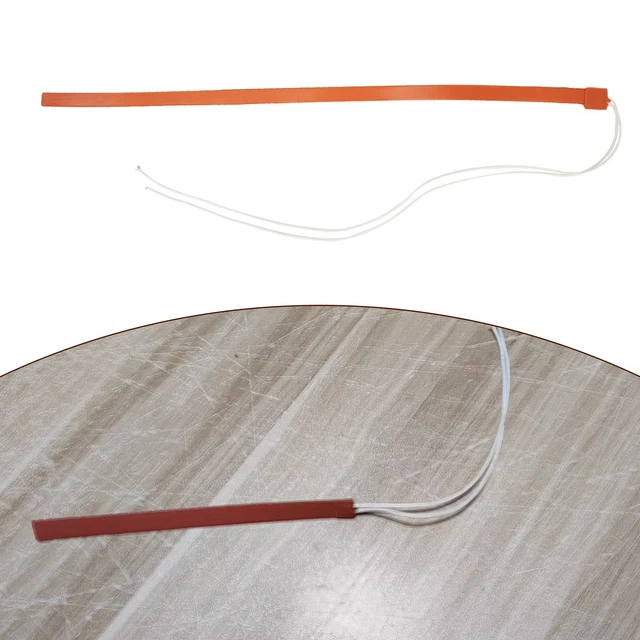 12V 50W SILICONE Heating Pad Mat Cable Flexible Space Heater Wires ...