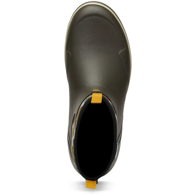 LACROSSE MEN'S 6& Waterproof Alpha Deck Boots Black Olive/Camo - 621201 ...