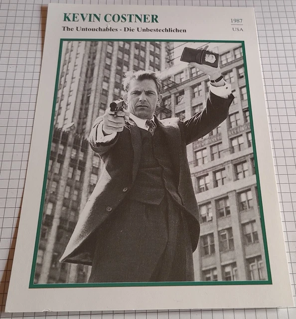 SCHAUSPIELER KEVIN COSTNER | Film-Star-Foto / Sammelbild-Karte #n580 ...