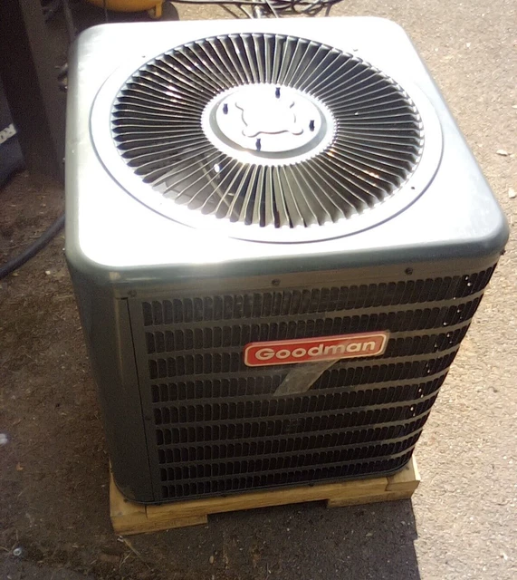 GOODMAN CENTRAL AC Condenser GSX130181EJ refrigerant has pressure ...