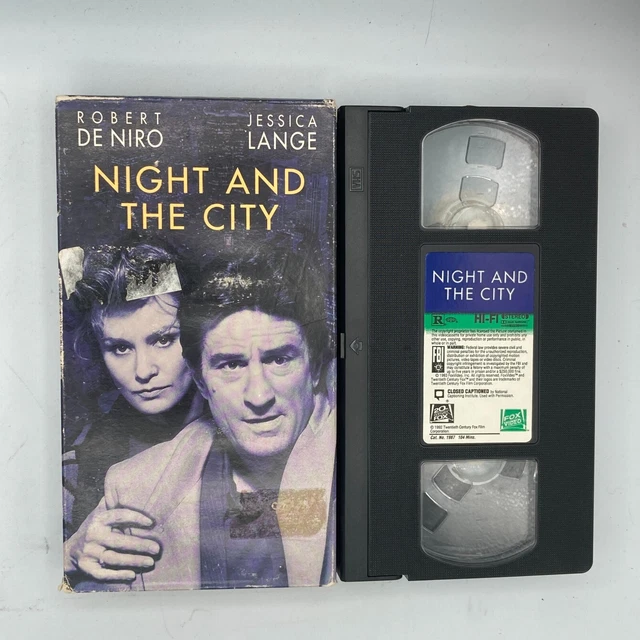 NIGHT AND THE City (1992), VHS Movie, Fox Video (1993), Noir Remake x R ...