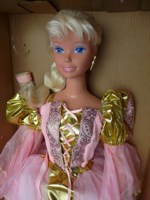 Xxl Barbie My Size Barbie Rapunzel 1 Meter £25176 Picclick Uk