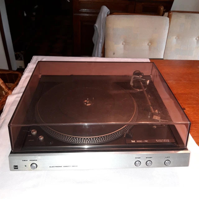 VINTAGE 80'S DUAL CS 650 - RC CS650RC Turntable £176.10 - PicClick UK