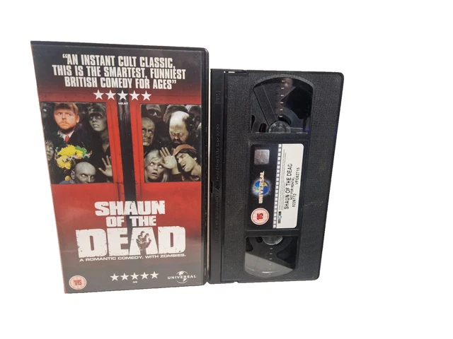 SHAUN OF THE Dead - Vhs Video - Rare - Small Box - Simon Pegg £37.12 ...