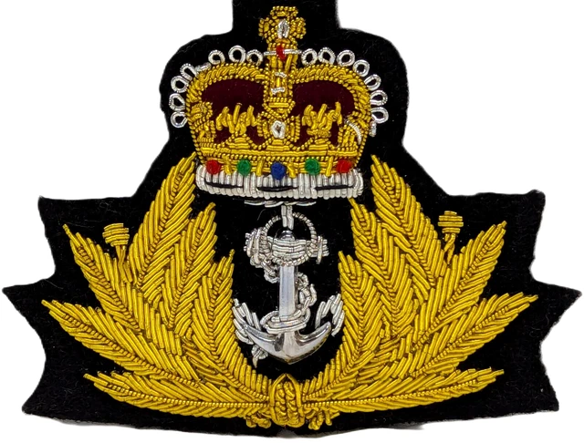 1953 - CURRENT Royal Australian Navy Officer's Uniform Cap Badge R.a.n ...