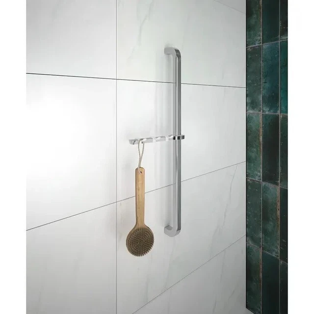 MERLYN REVO 800MM Chrome Straight Shower Rail Rv80rise £90.00 - PicClick UK