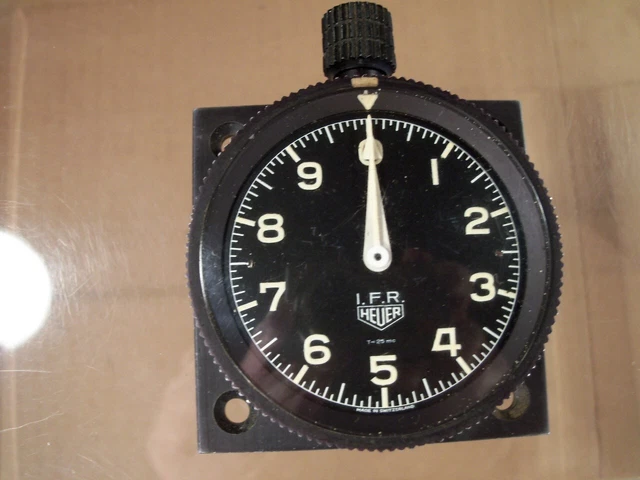 HEUER &I.F.R.& STOP WATCH/RALLY TIMER/AIRCRAFT TIMER (1950's/60's ...