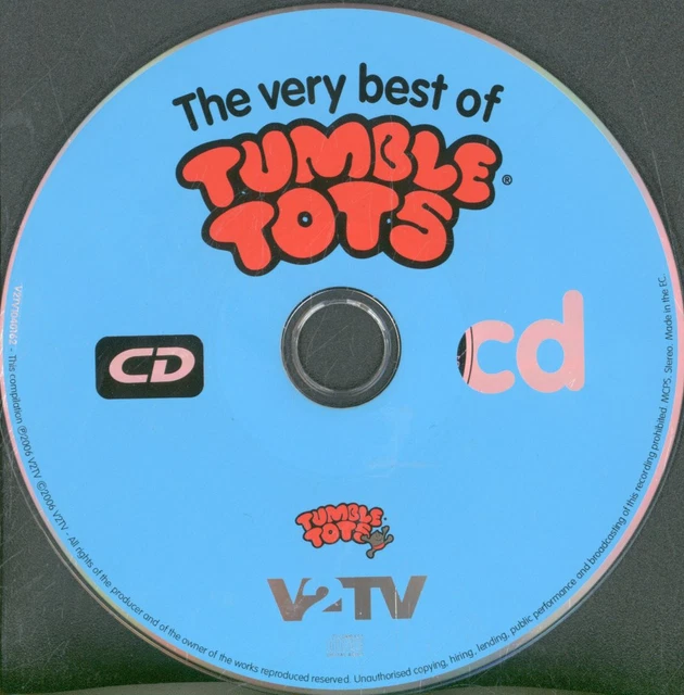 TUMBLE TOTS VERY Best of CD/DVD Europe V-Tv 2006 and 11 track DVD. Only ...