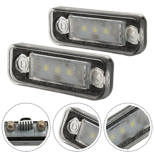 W203 5D W211 W219 R171 clairage Plaque Immatriculation 2pcs LED Lampe Pratique EUR 20,27 ...