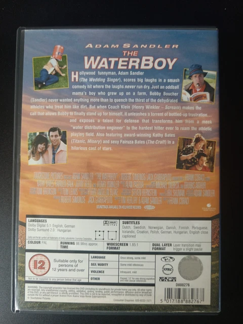 THE WATERBOY - Dvd £2.99 - PicClick UK