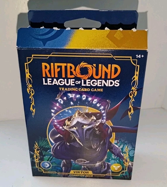 RIFTBOUND LEAGUE OF Legends TCG Champion Deck - Viktor No Booster Pack ...
