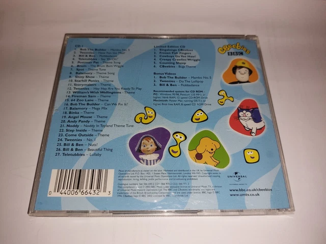 CBEEBIES ~ THE Official Album 2 X Cd Album Excellent 2002 £6.99 ...