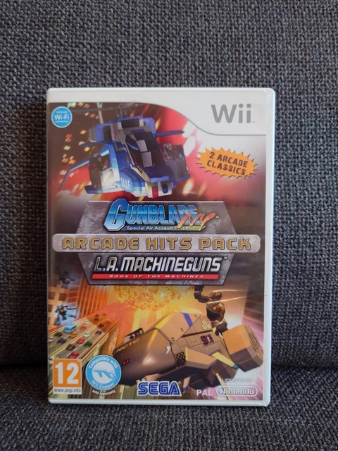 NINTENDO WII GUNBLADE NY/LA Machineguns Arcade Hits Pack 2010 Game £34. ...