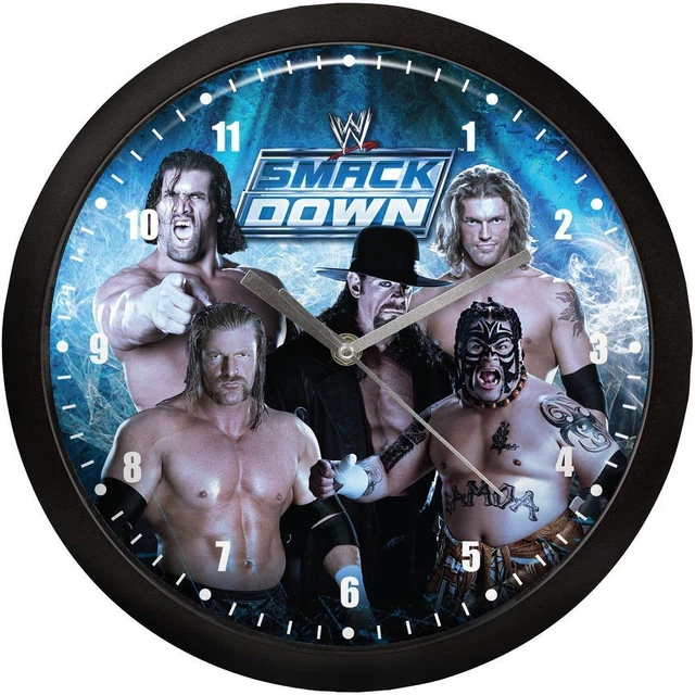 GUARDA WWE CLOCK SMACKDOWN Edge Triple H Undertaker EUR 16,99 - PicClick IT GUARDA WWE CLOCK SMACKDOWN Edge Triple H Undertaker EUR 16,99 - PicClick IT