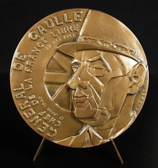 MEDAL GENERAL DE Gaulle Sc Carrega House England Rodinghead Ashridge ...