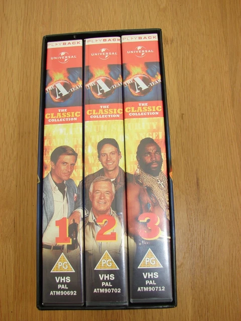 THE A-TEAM VOLUME 1 Classic Collection VHS Video Set £6.00 - PicClick UK
