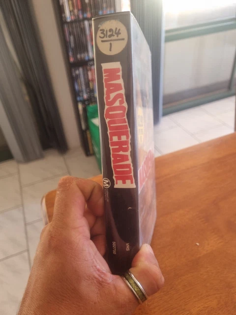 RARE VHS VIDEO Tape MASQUERADE Ex-Rental MGM/UA Home CEL $15.00 ...